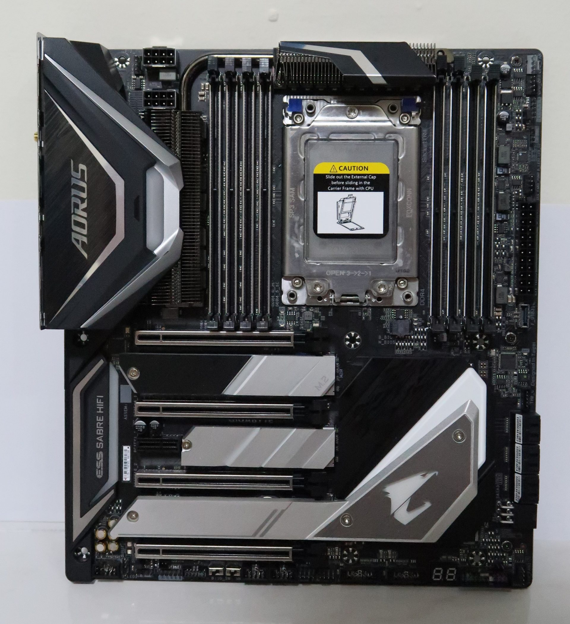 First Look at the GIGABYTE's X399 Aorus Xtreme Motherboard - The Tech ...