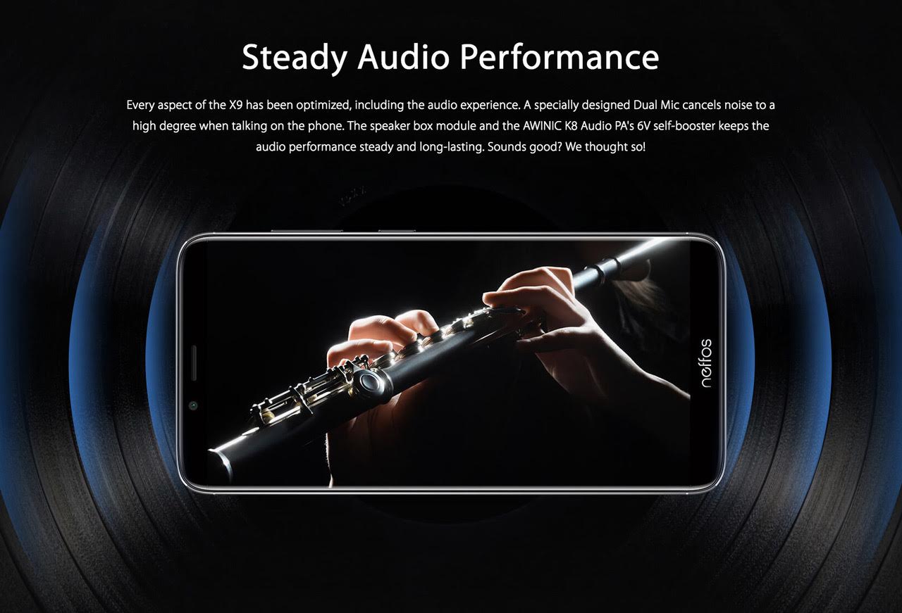 Neffos X9 announced with impressive dual cameras and Full-View Display ...