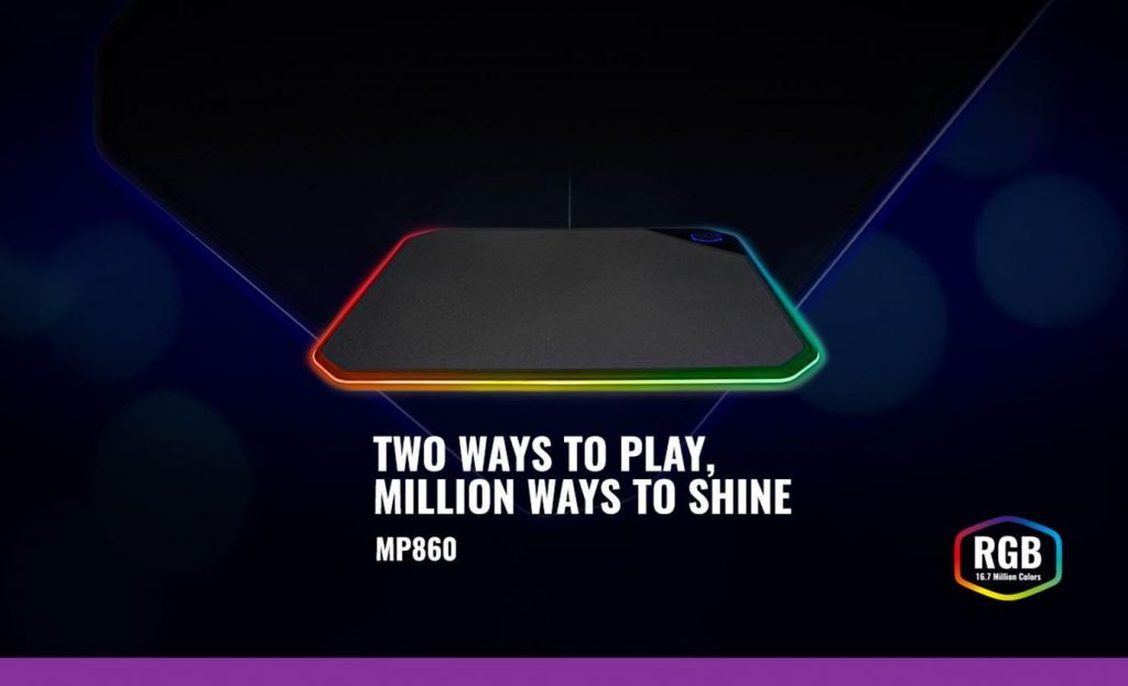 Cooler Master Releases the MP860 Dual Surface RGB Gaming Mousepad - The ...