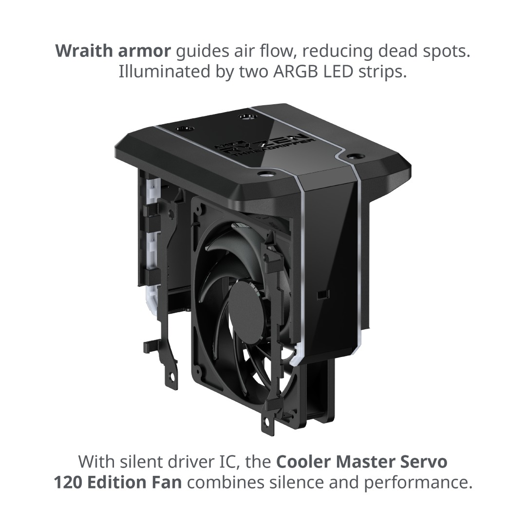 Cooler Master in Collaboration with AMD Announces the Wraith Ripper ...