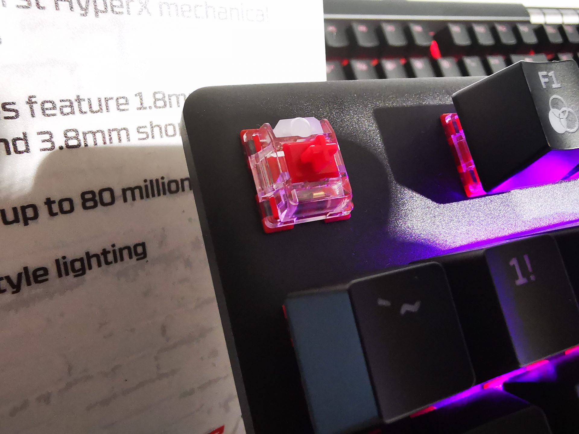 HyperX develops new in-house Mechanical Keyboard Switches - The Tech ...