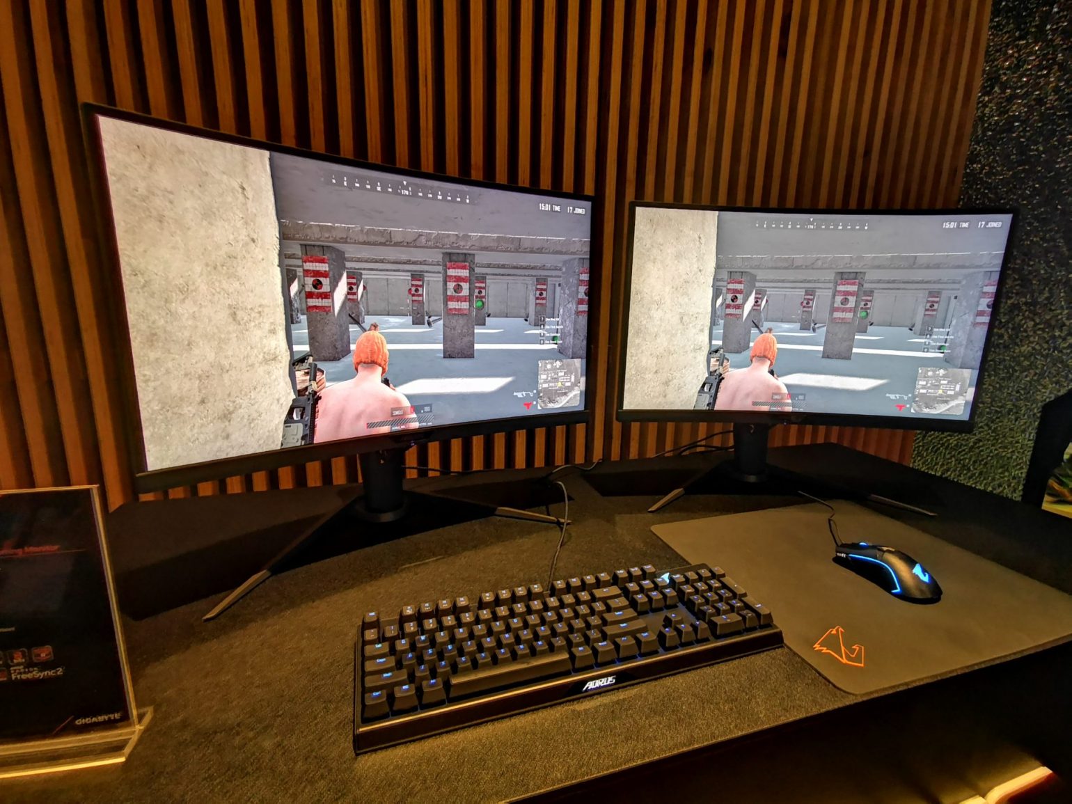 First look at the Gigabyte AORUS CV27 and KD25 Tactical Monitors at ...