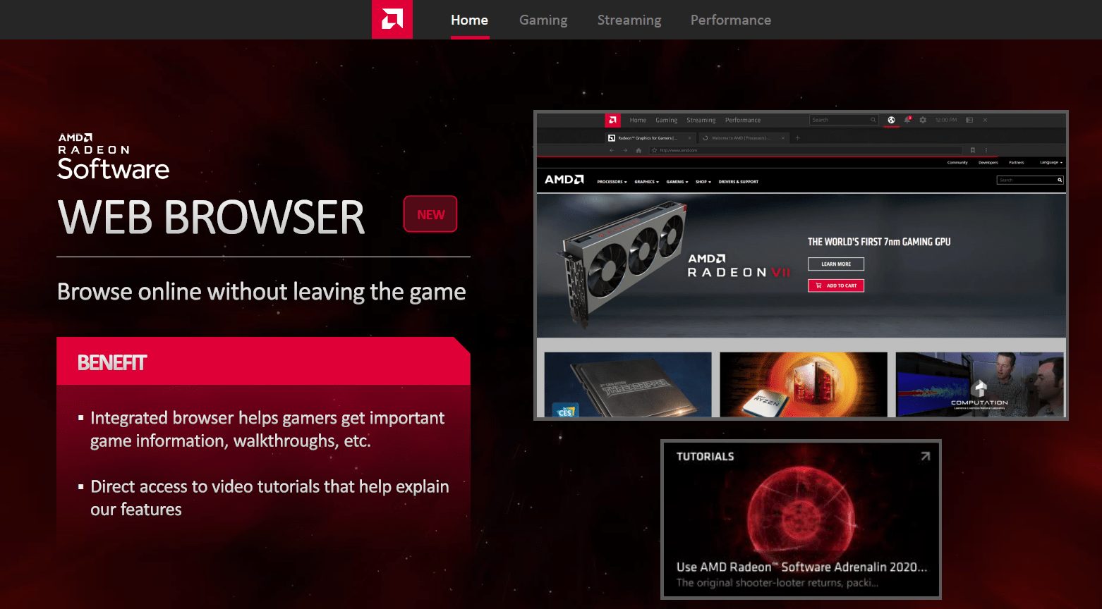 AMD Radeon Software Adrenalin 2020 Edition - Features and Performance ...