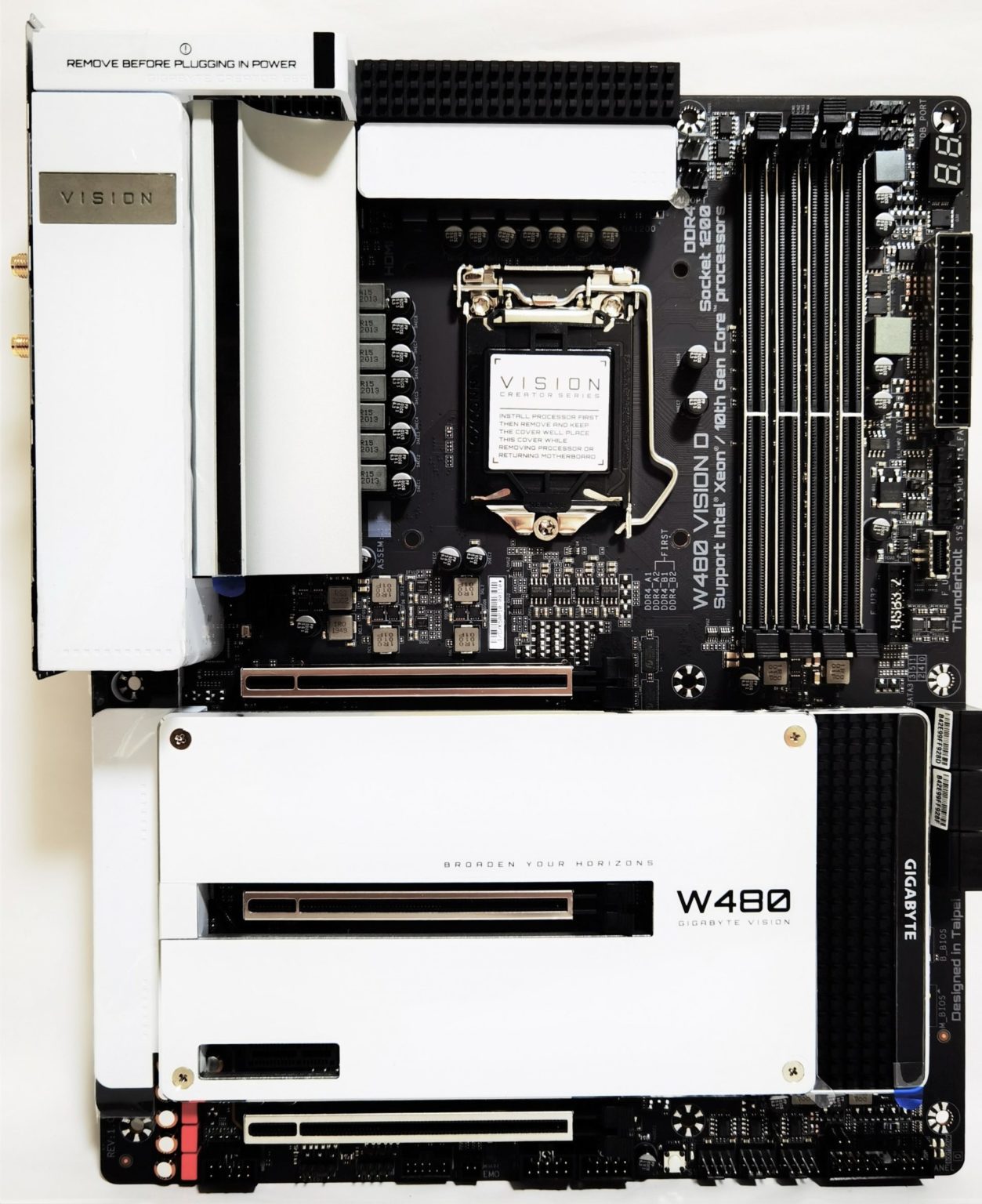 GIGABYTE W480 VISION D Motherboard - A First Look - The Tech Revolutionist