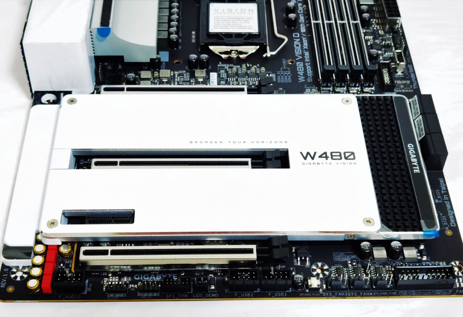 GIGABYTE W480 VISION D Motherboard - A First Look - The Tech Revolutionist