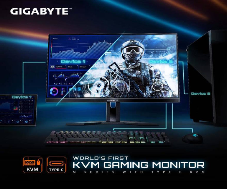 GIGABYTE Launches New Gaming Monitor Lineup with built-in KVM - The ...