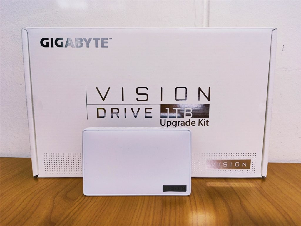 GIGABYTE Vision Drive 1TB Upgrade Kit Review - The Tech Revolutionist