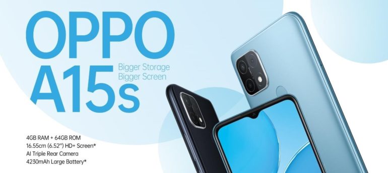 OPPO Launches OPPO A15s with Bigger Storage and Bigger Screen - The ...