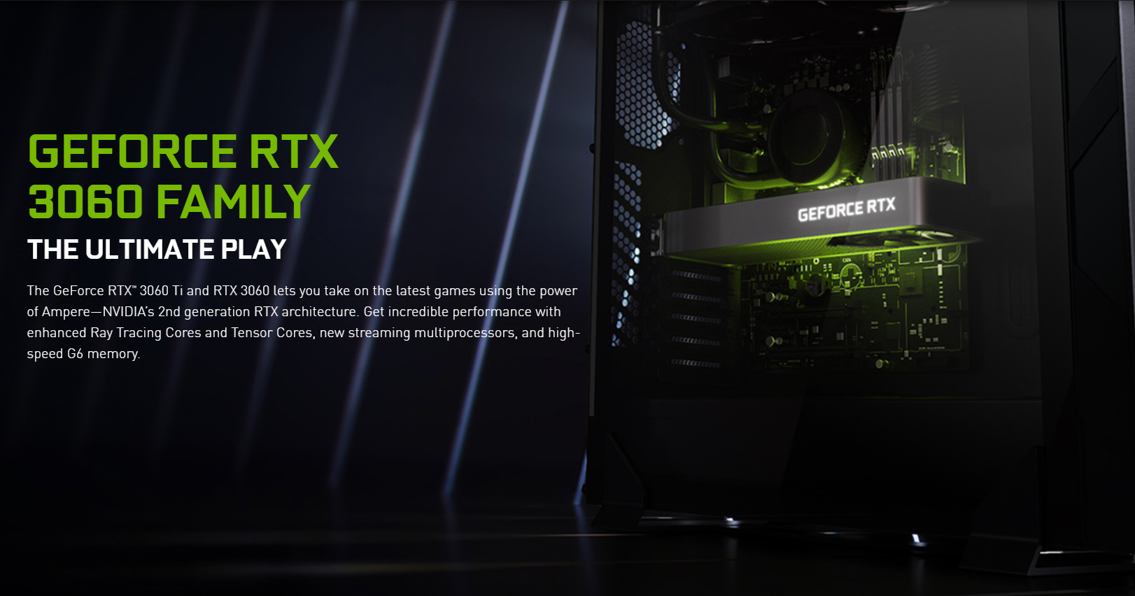GeForce Gamers Get a New Game Ready Driver for GeForce RTX 3060 - The ...