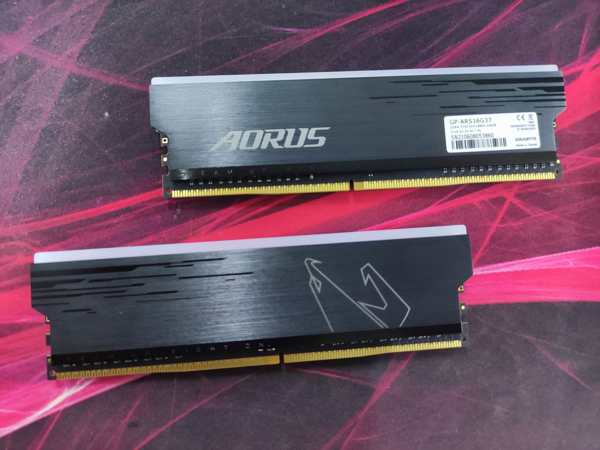 AORUS RGB Memory DDR4 16GB (2x8GB) 3733MHz Review - The Tech Revolutionist
