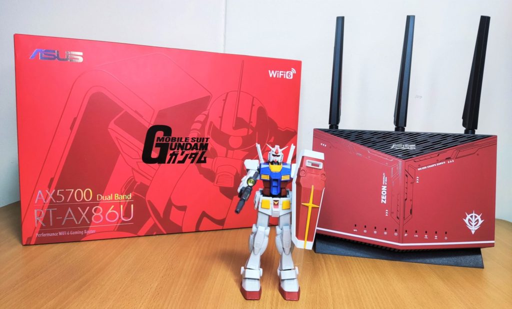 WFH Home Network Upgrade : ASUS RT-AX86U ZAKU II Edition Wireless ...