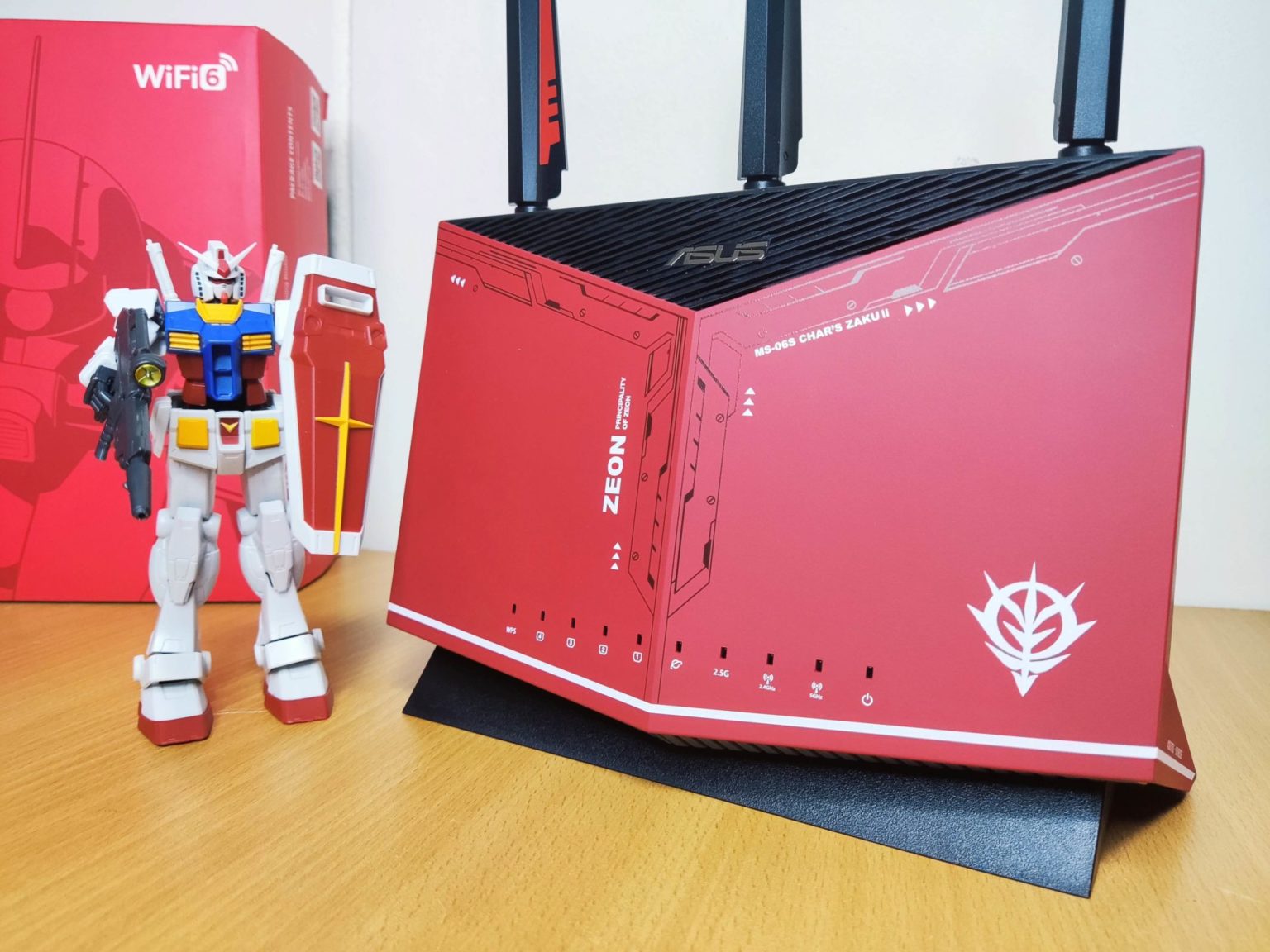 WFH Home Network Upgrade : ASUS RT-AX86U ZAKU II Edition Wireless ...