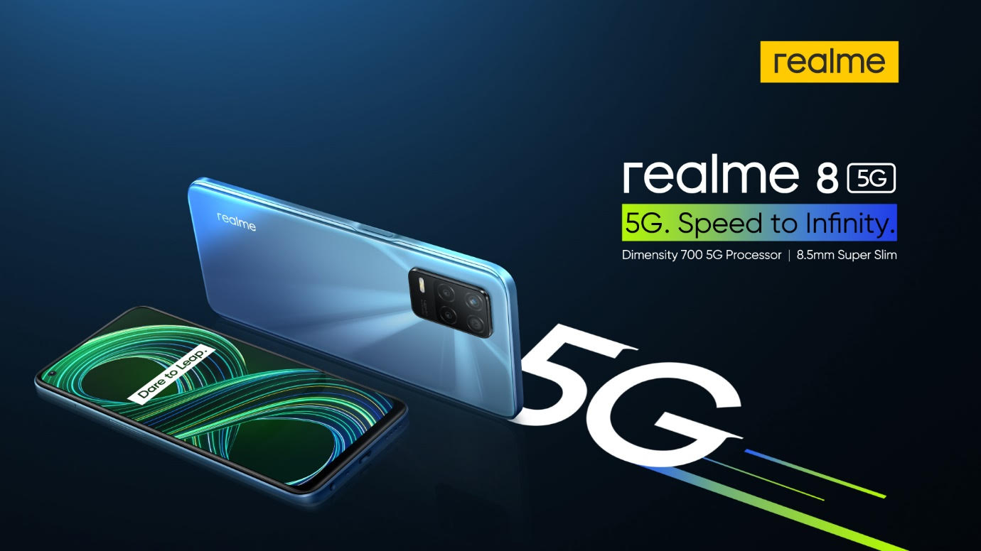 realme launches newest realme 8 5G, ushering in a new-generation 5G ...