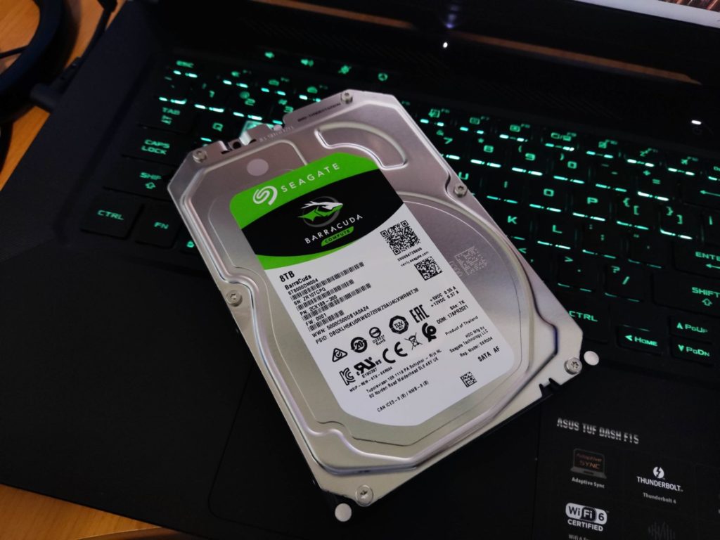 WFH PC Storage Expansion - Seagate BarraCuda Compute 8TB Hard Drive ...