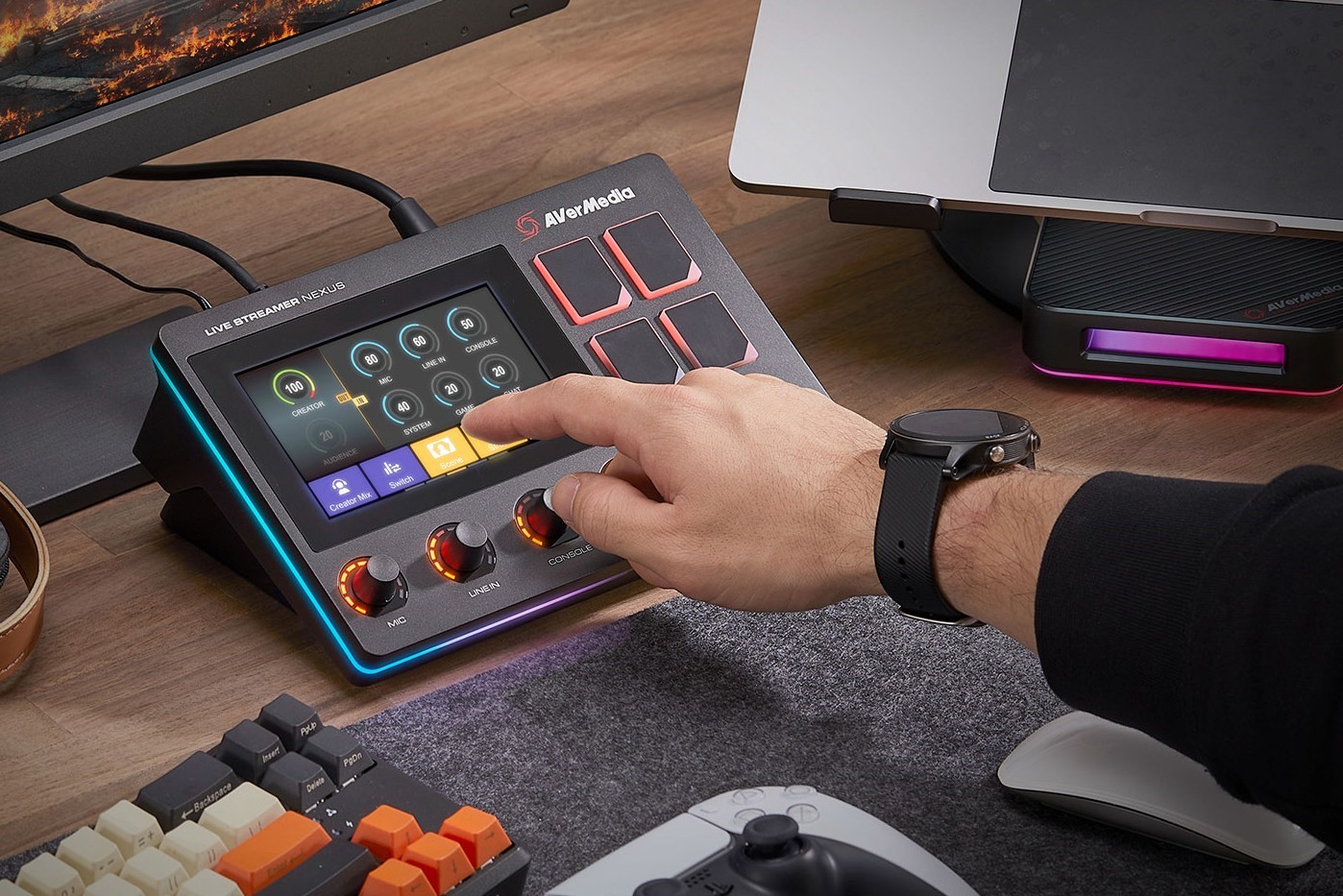 AVerMedia launches Live Streamer NEXUS and MIC 330, a content creator ...