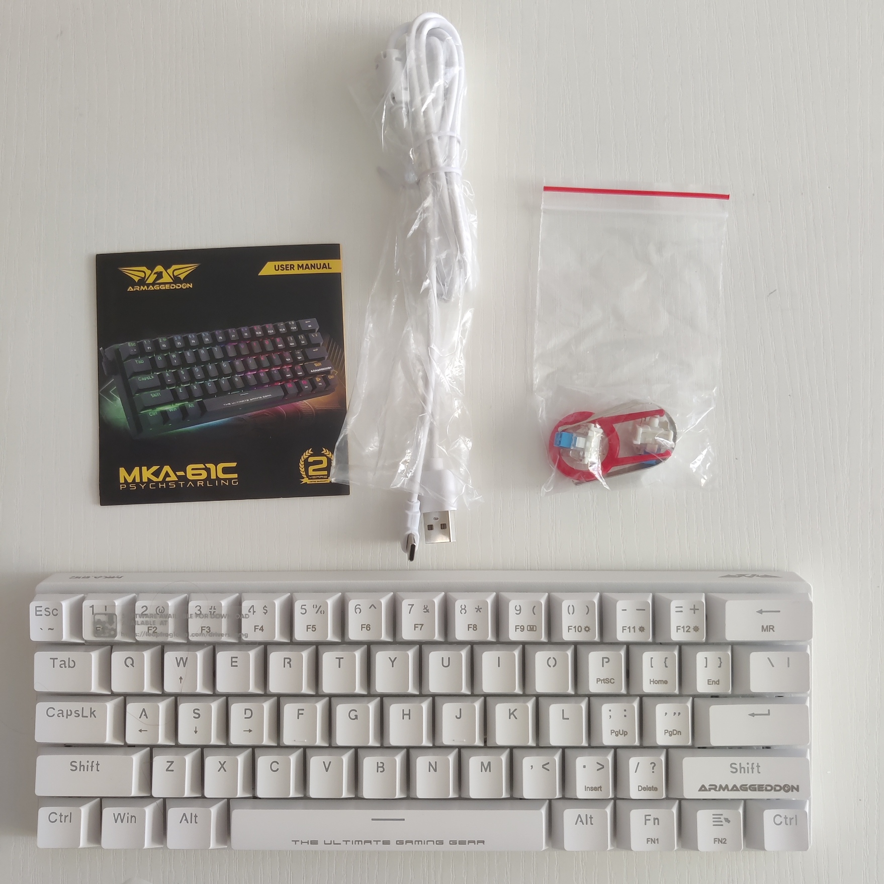 Armaggeddon MKA-61C Pyschstarling Review: An affordable 61-key ...