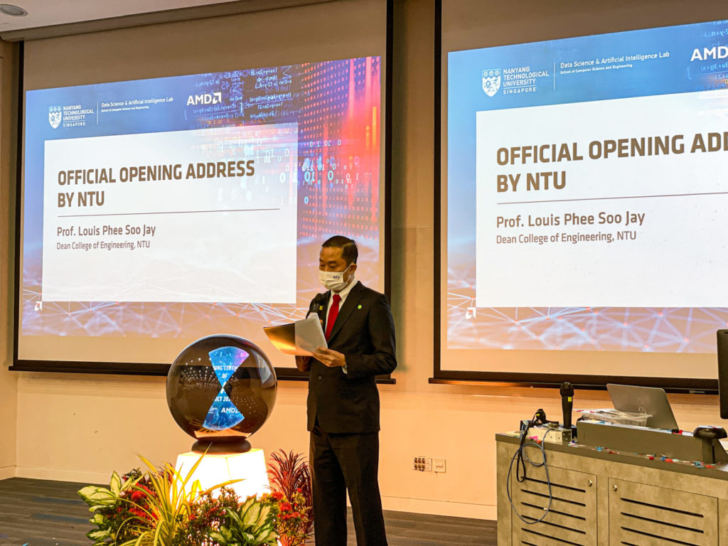 NTU Singapore and AMD officially open joint Data Science and Artificial ...