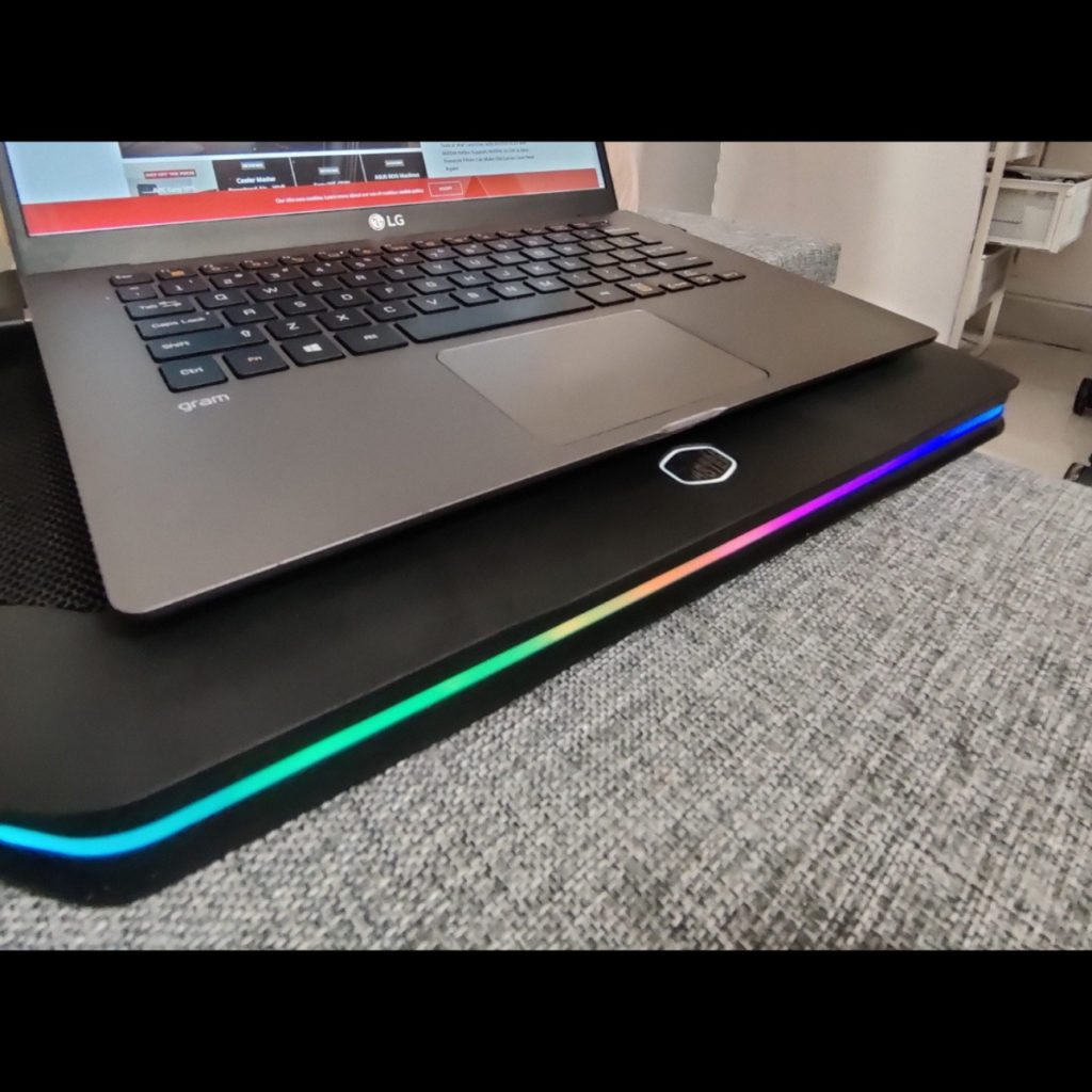 Cooler Master Notepal X150 Spectrum Laptop Cooler - The Tech Revolutionist
