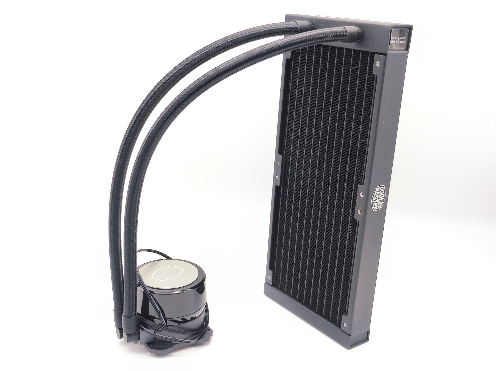 MasterLiquid ML240 Illusion AIO CPU Water Cooler Review - Looks good ...