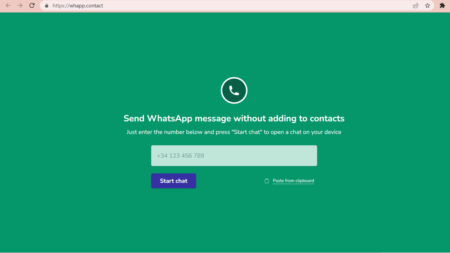 How to send a message to someone on WhatsApp without saving their ...