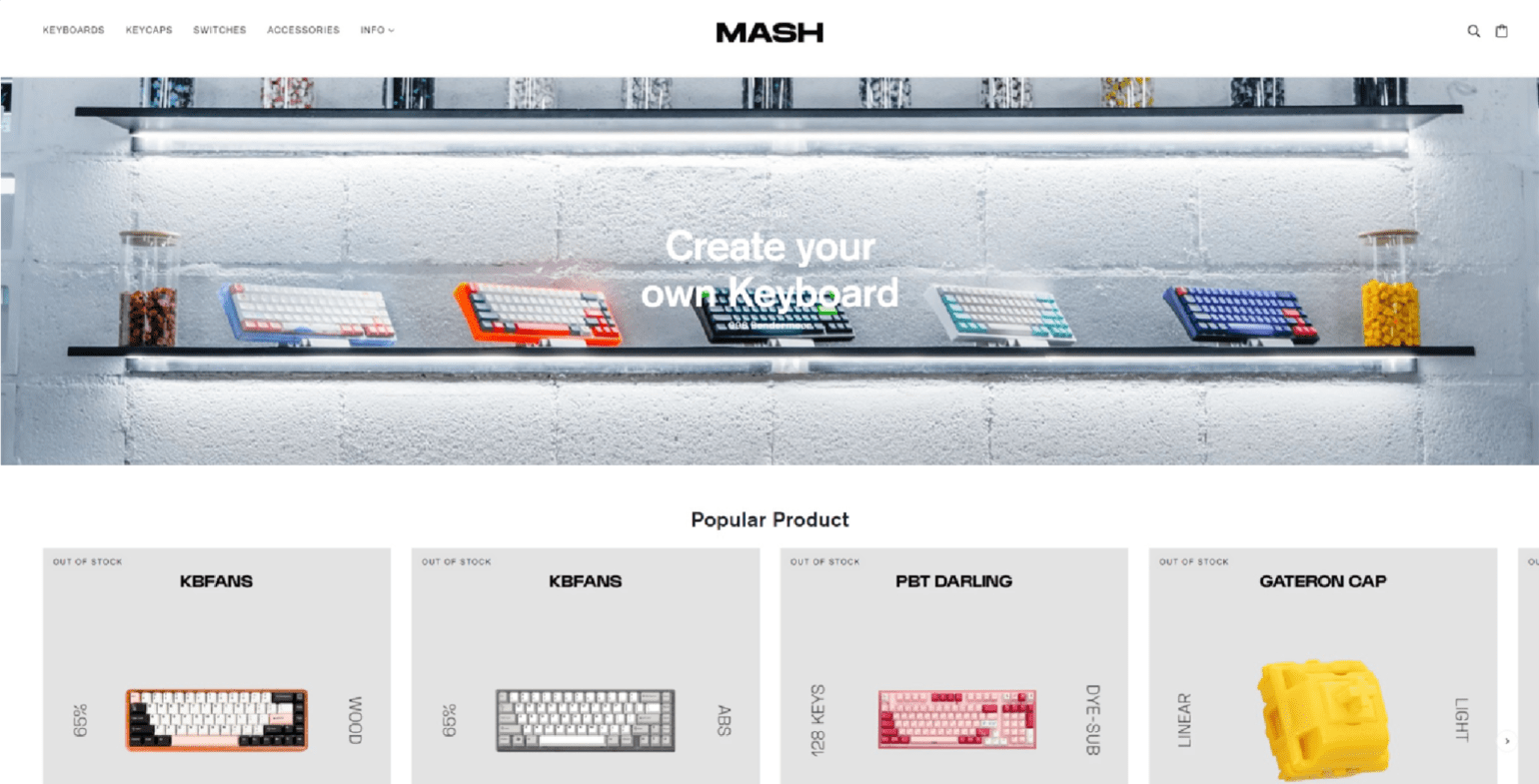 Experience building your own Custom Keyboard with Mash - Singapore's ...