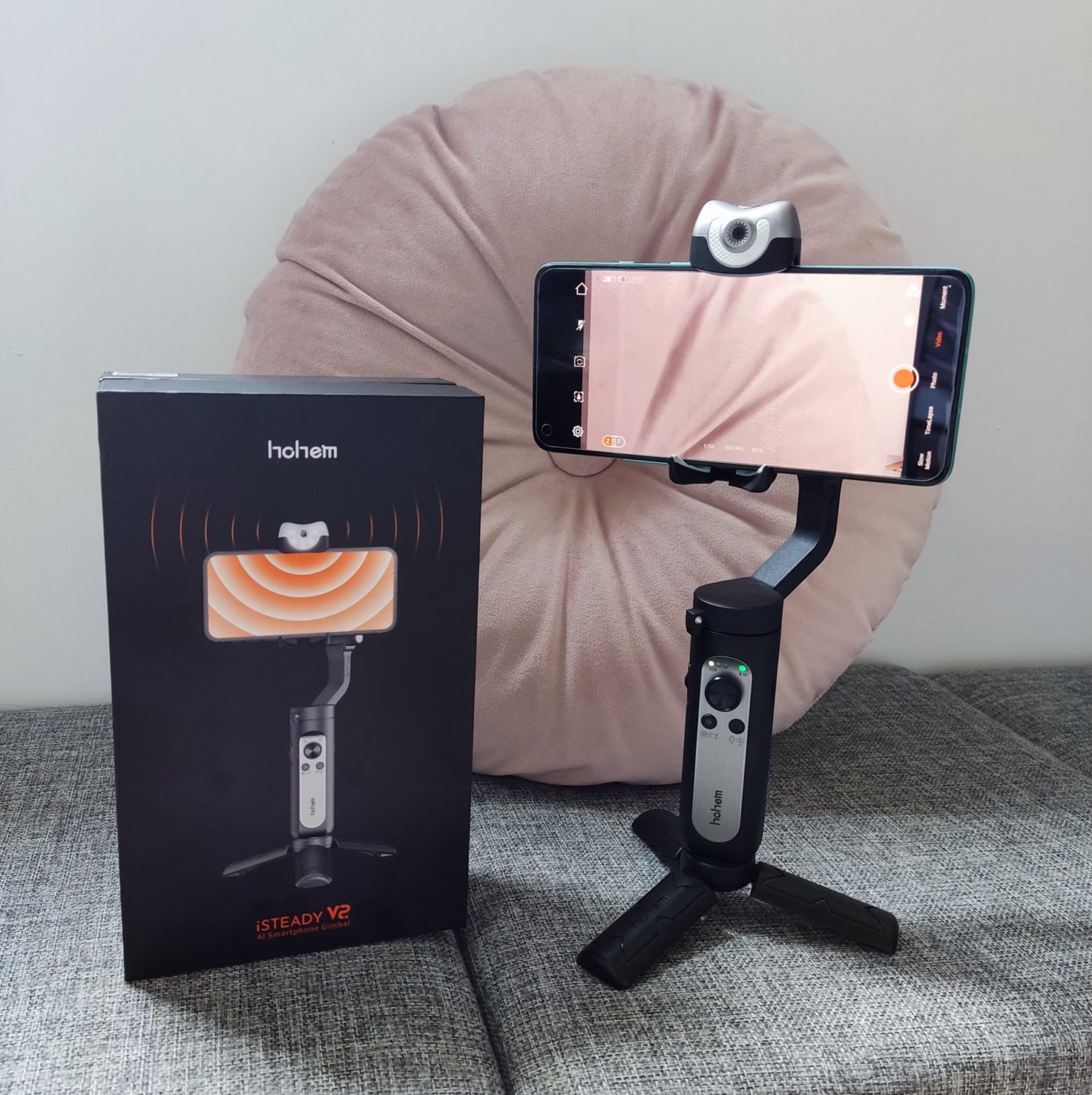 Hohem iSteady V2 Review: A smart feature-filled gimbal for phones - The ...