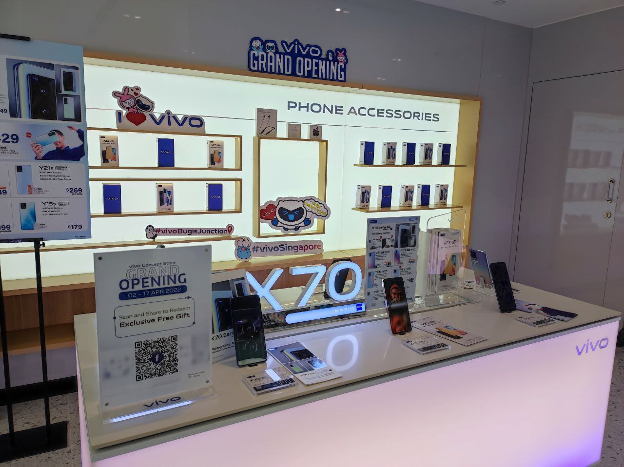 Experience vivo’s range of smartphones at its new Bugis Concept Store ...