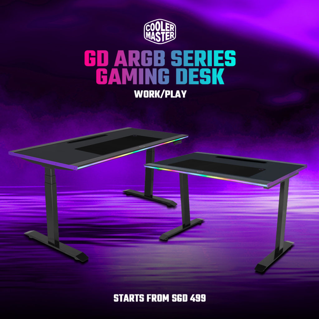 Cooler Master Unveils the GD ARGB Series Gaming Desks; Offers Next ...