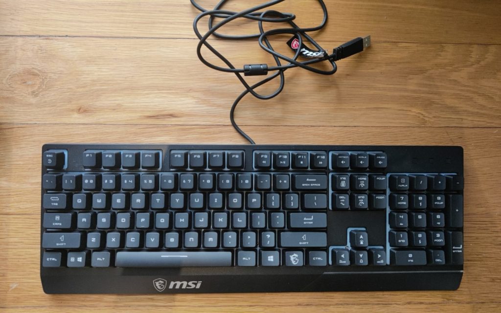 MSI Vigor GK30 Gaming Keyboard Review: Value for money “Mem-chanical ...