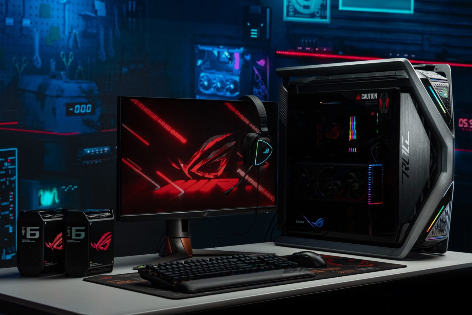 ASUS Republic of Gamers Announces Hyperion GR701 Full-Tower Gaming Case ...