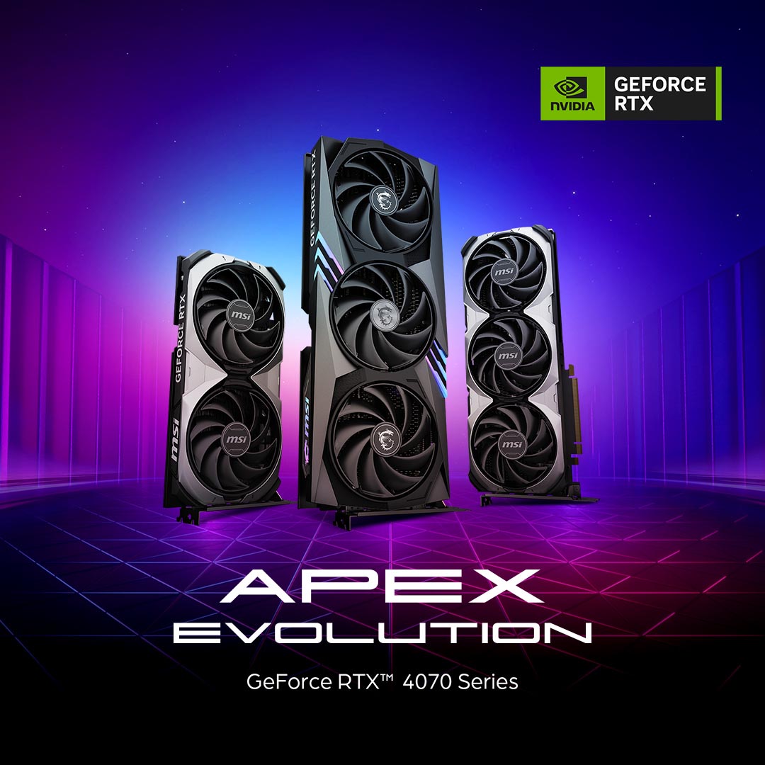 MSI reveals its GeForce RTX 4070 offerings; GAMING TRIO and Ventus series to take up the job ...