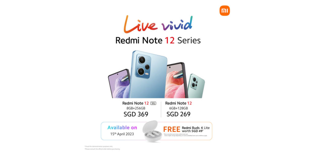 New Redmi Note 12 series enters Singapore from $269 alongside Redmi 12C ...