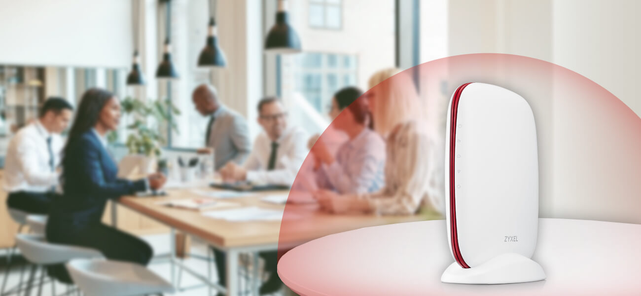 Zyxel Network's new SCR 50AXE router provides high speed connections ...