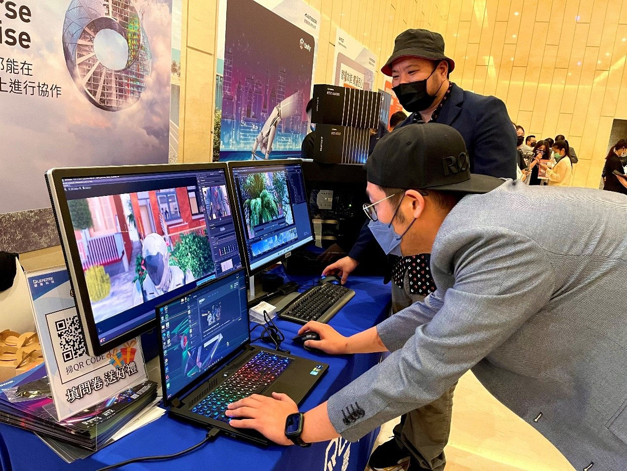 The NVIDIA Omniverse Enterprise platform utilizes virtualized ...