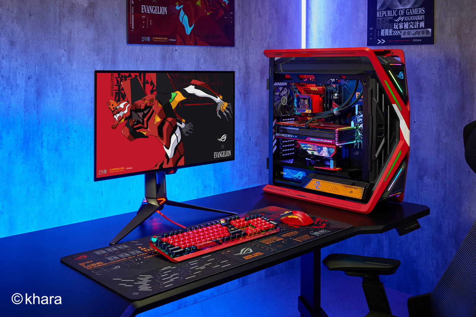 2nd phase of ASUS ROG x Evangelion collab features the EVA-02 / Asuka ...
