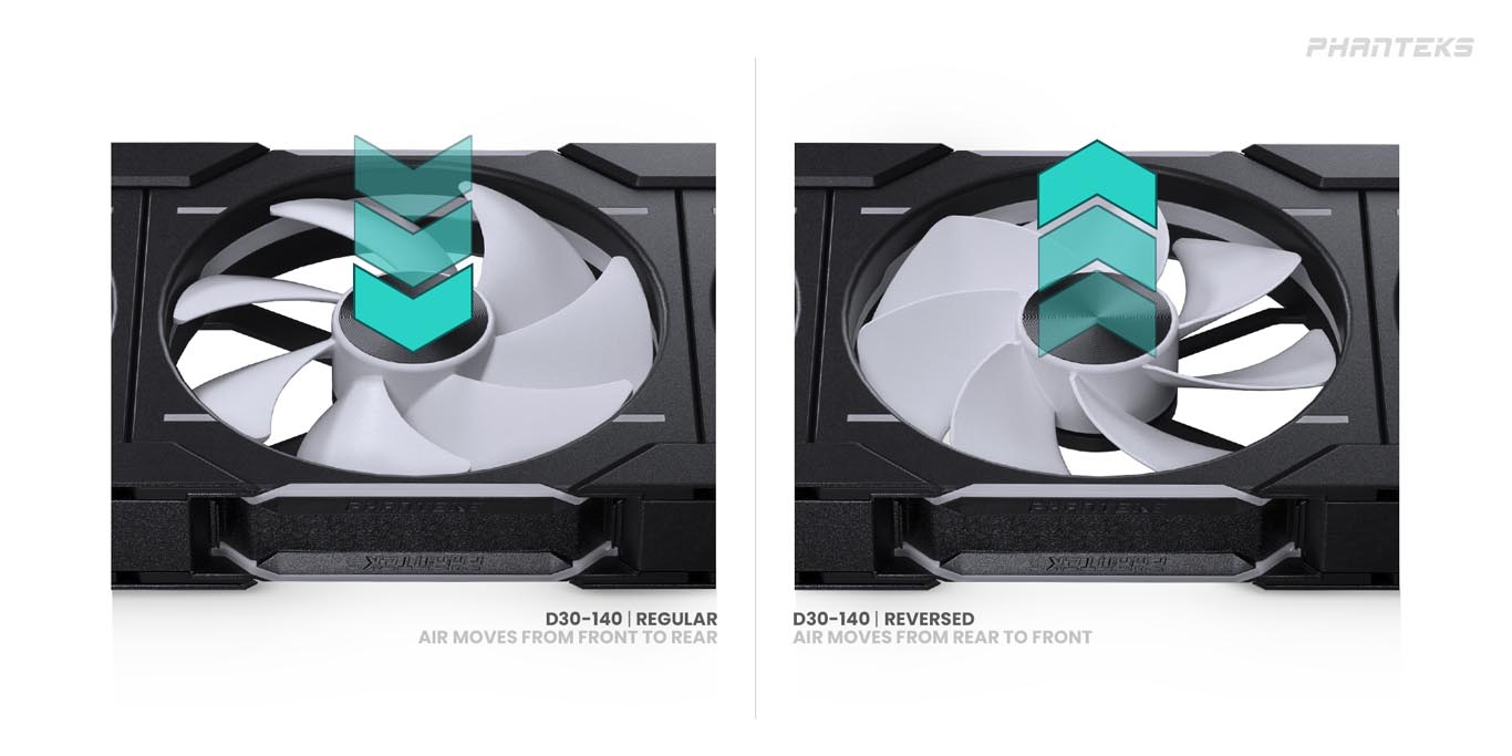 Phantek's D-RGB D30 fan now offered in 140mm size from USD29.99 - The ...