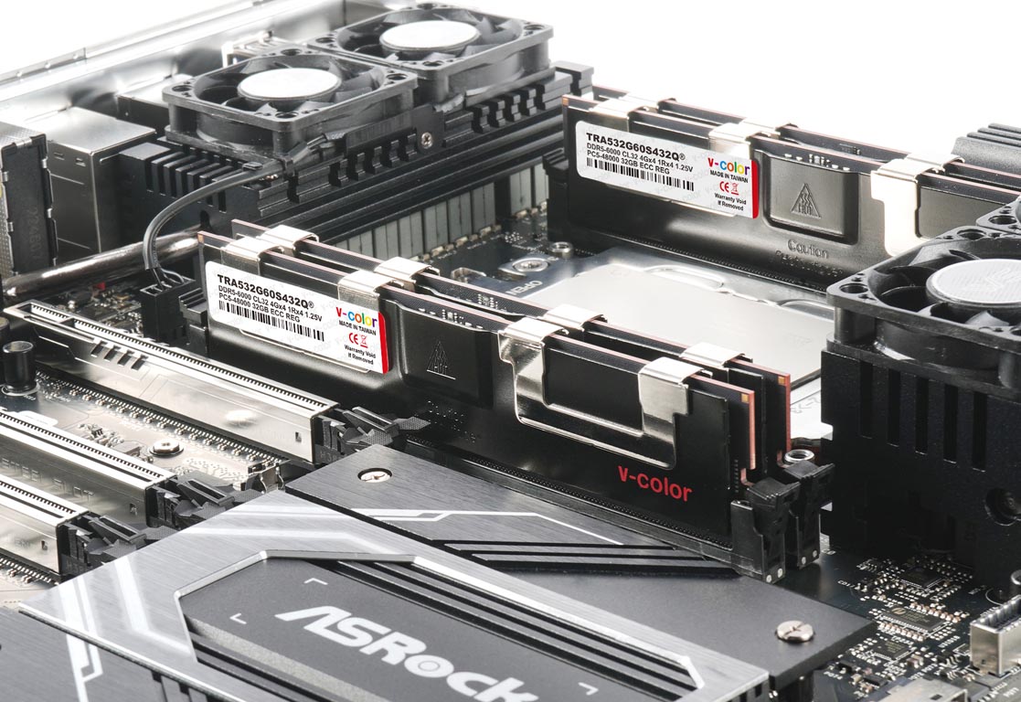 V Color Readies Its 192gb Ddr5 Oc R Dimm Memory Kits For Amd Ryzen