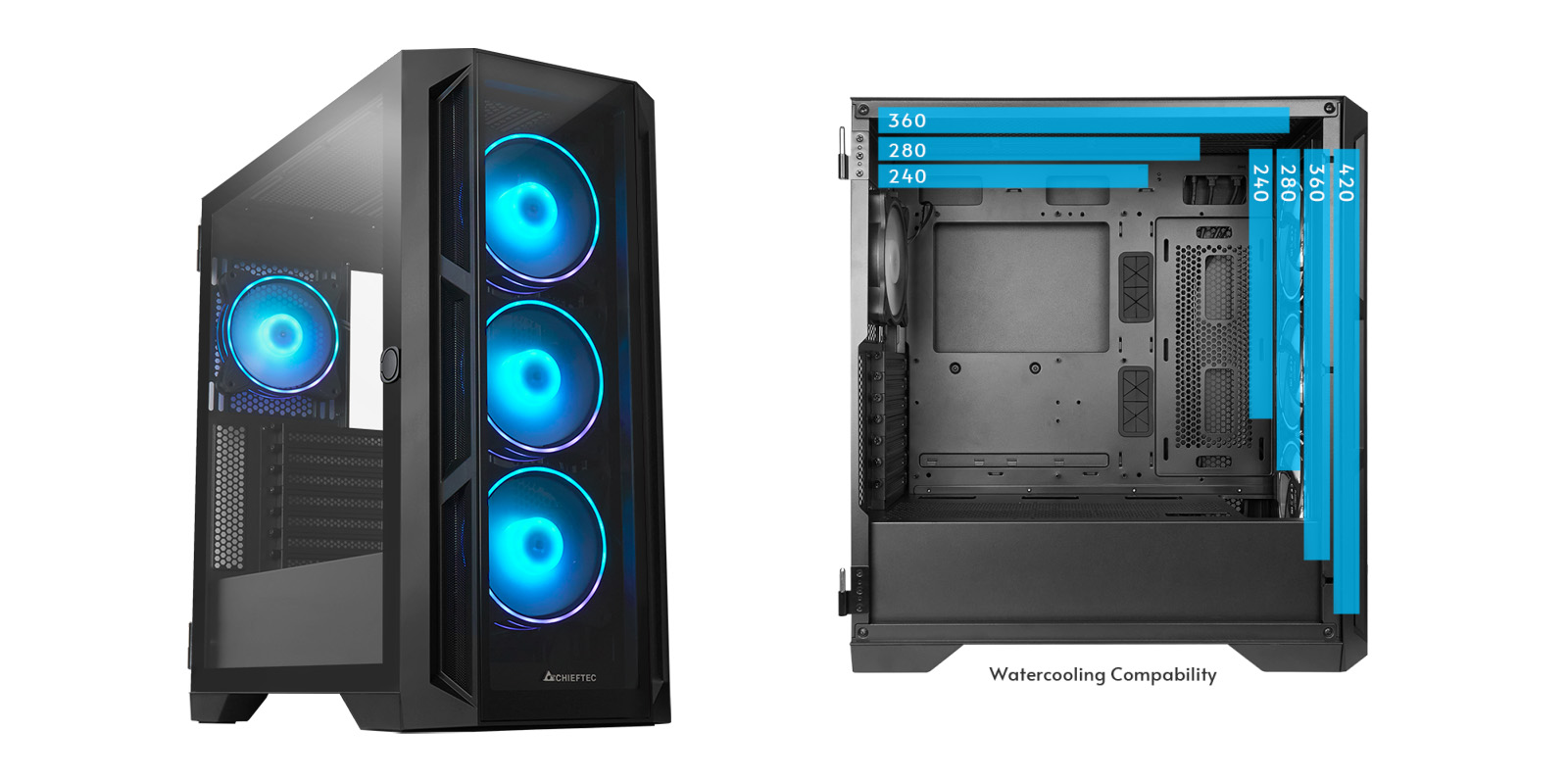 CHIEFTEC launches new APEX and APEX AIR PC chassis duo in E-ATX form ...