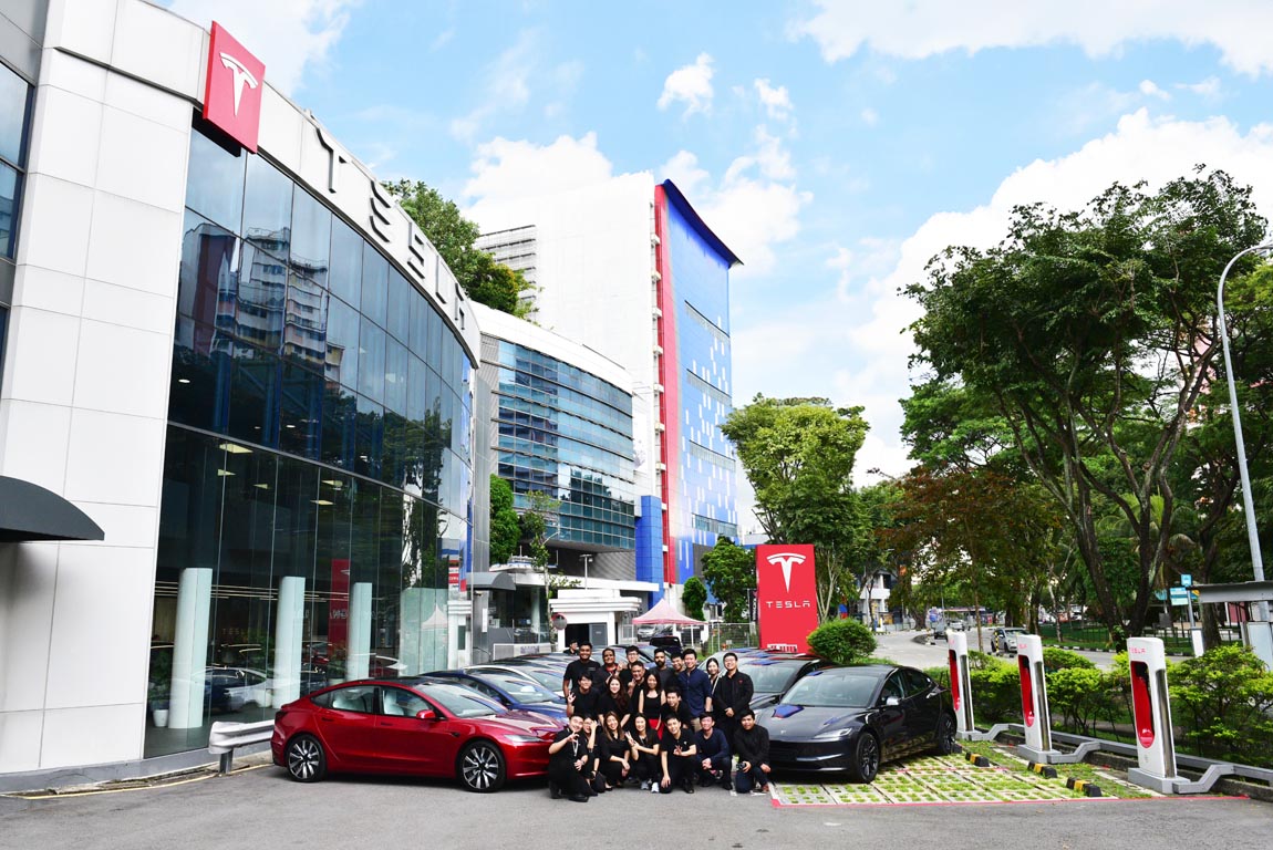 Newly refreshed Tesla Model 3 now in Singapore; Test drives available ...