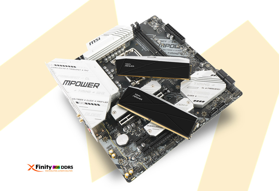 Early reveal of the new V-COLOR Manta DDR5 XFinity MPOWER series RAM ...