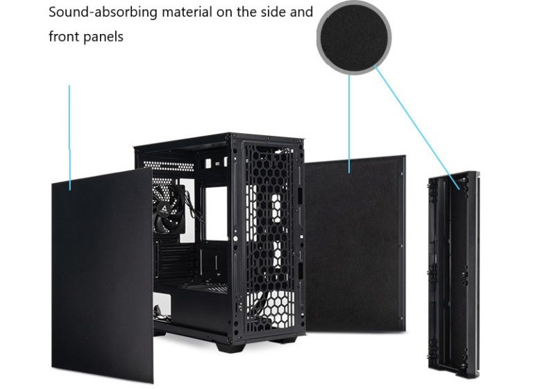 CHIEFTEC launches PRO Mini mATX PC case that prioritizes noise control ...