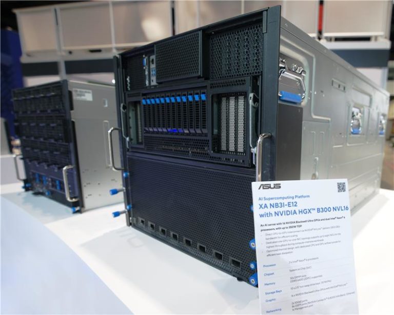 ASUS AI POD with NVIDIA Blackwell Ultra GPUs + other servers and offerings revealed at GTC 2025 ...